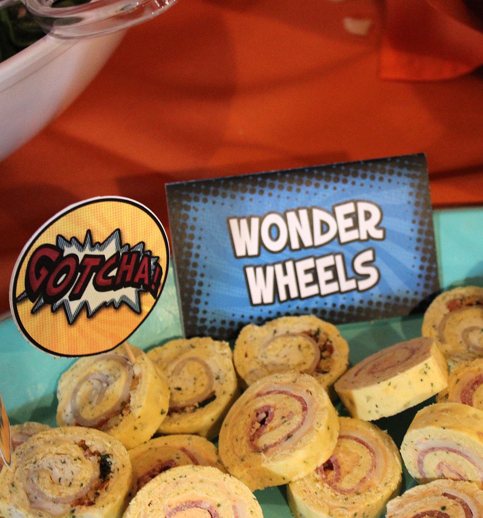 Hero Comic Book Menu Tent Cards Editable Text Printable - Etsy