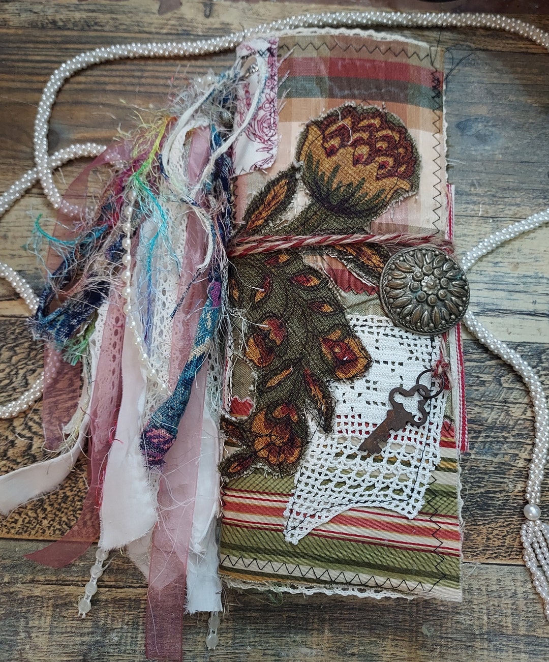 Vertical Style Handmade Vintage Journal, Antique Style Journal, Diary ...