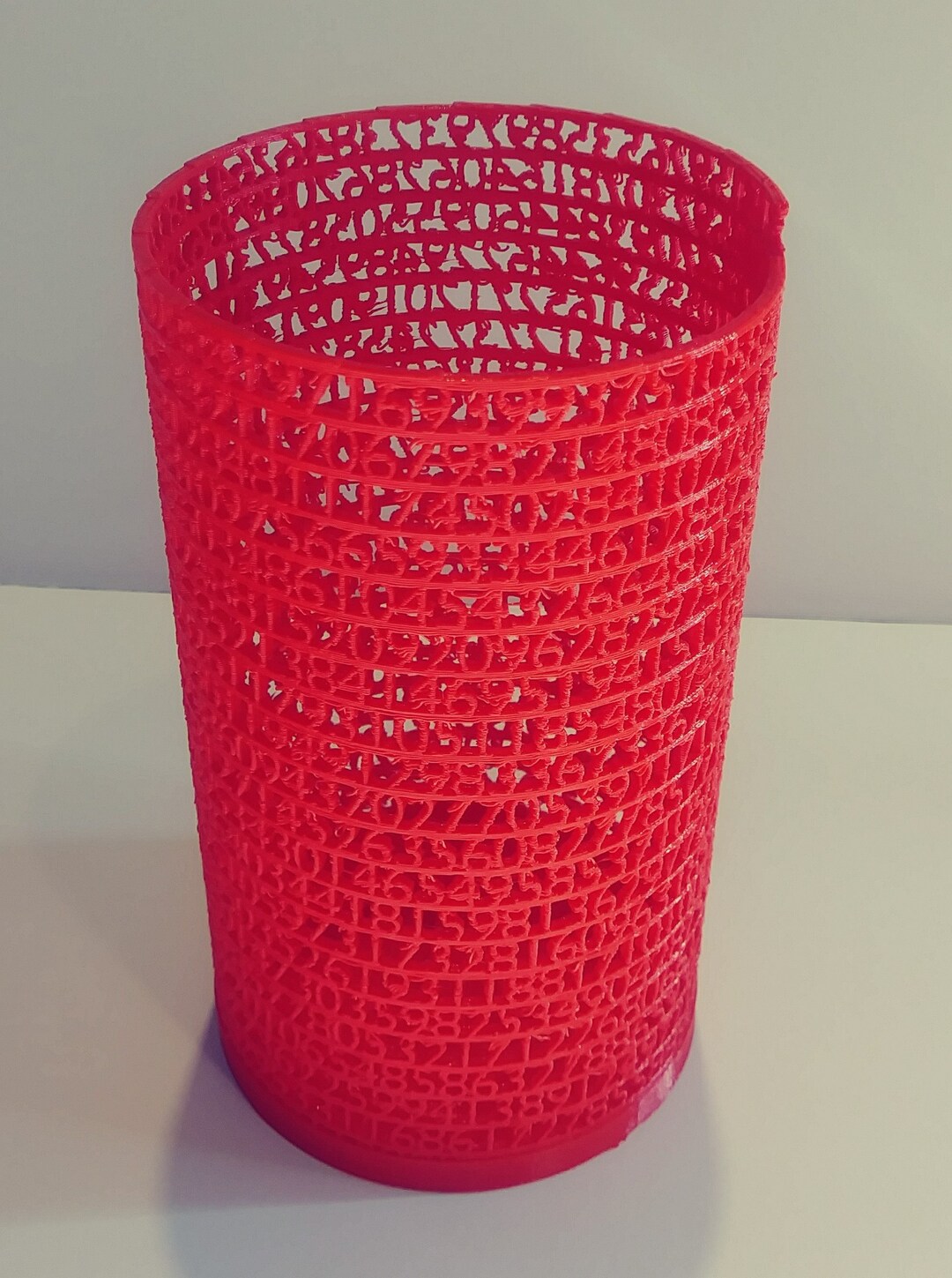 Pi Glass, Pencil Holder, 3D Printed, Math, Pi, Home Decor, Science - Etsy