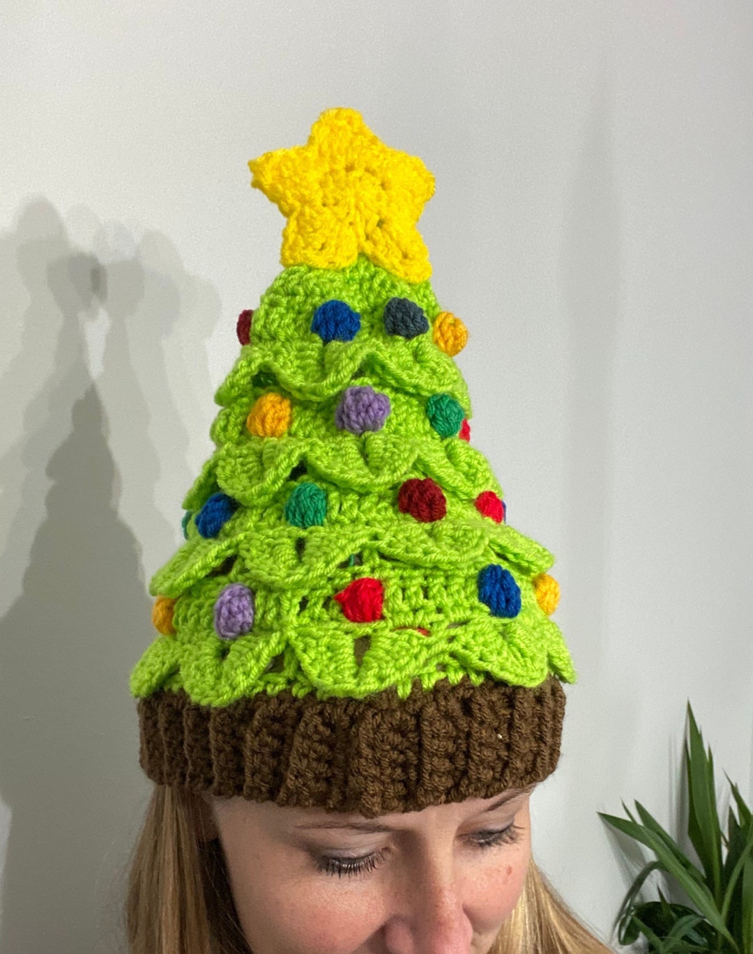 CROCHET Pattern-christmas Tree Hat - Etsy