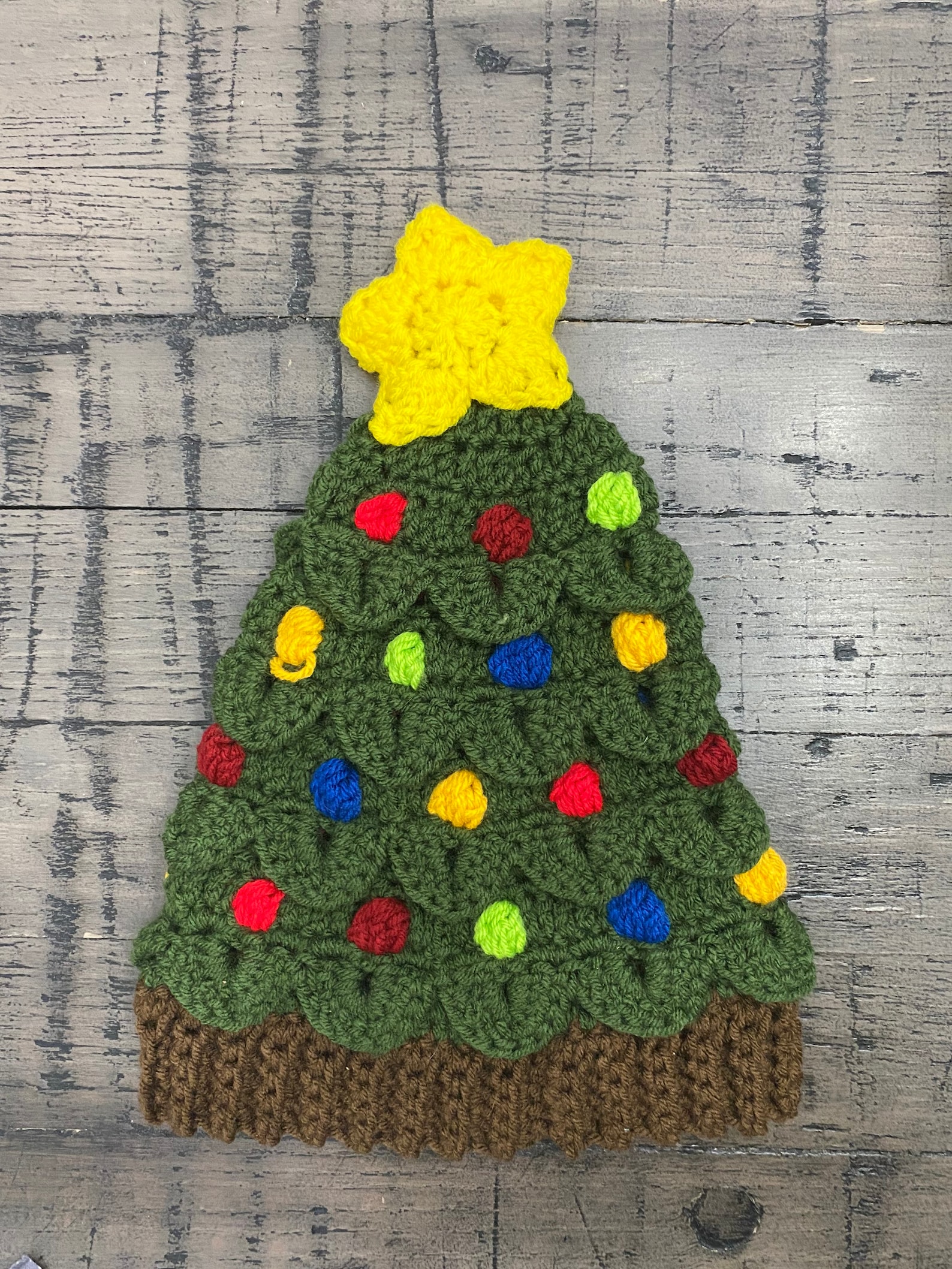CROCHET Pattern-christmas Tree Hat - Etsy