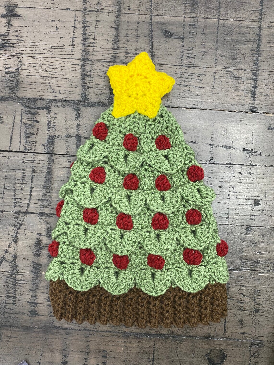 CROCHET Pattern-christmas Tree Hat - Etsy
