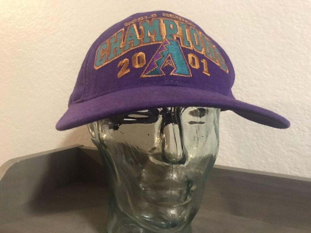 Vintage 2001 World Series Arizona Diamondbacks CHAMPIONS Official MLB ...