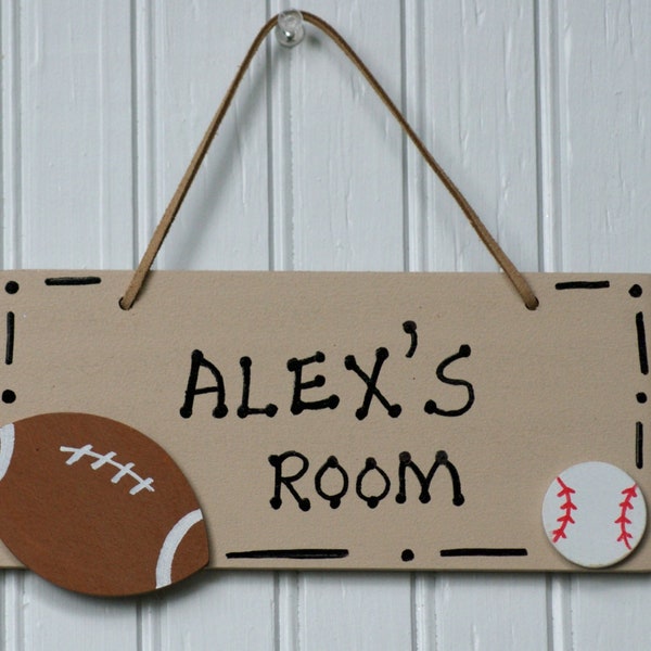 Football Door Sign - Etsy