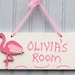 Personalized Name Sign. Girl's Crown Room Sign. Glittered Crown. Girl's ...