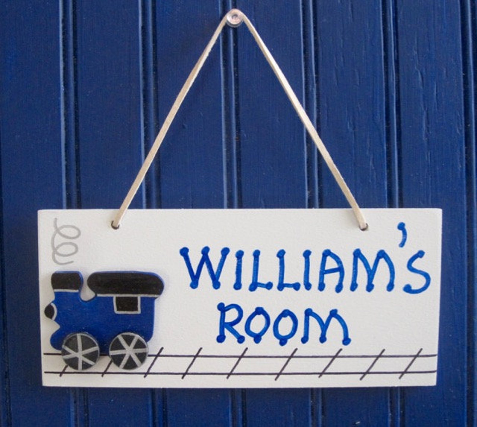 TRAIN Room Sign. Hand Personalized. Wall Decor Boy's Room. - Etsy