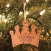 PRINCESS Crown Ornament, Personalized Ornament, Hand Personalized. Girl ...