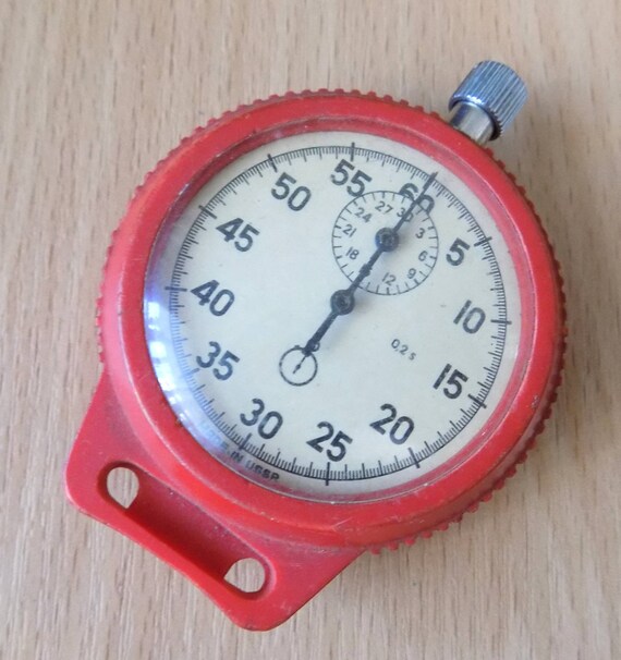rare vintage stopwatch agat - Gem