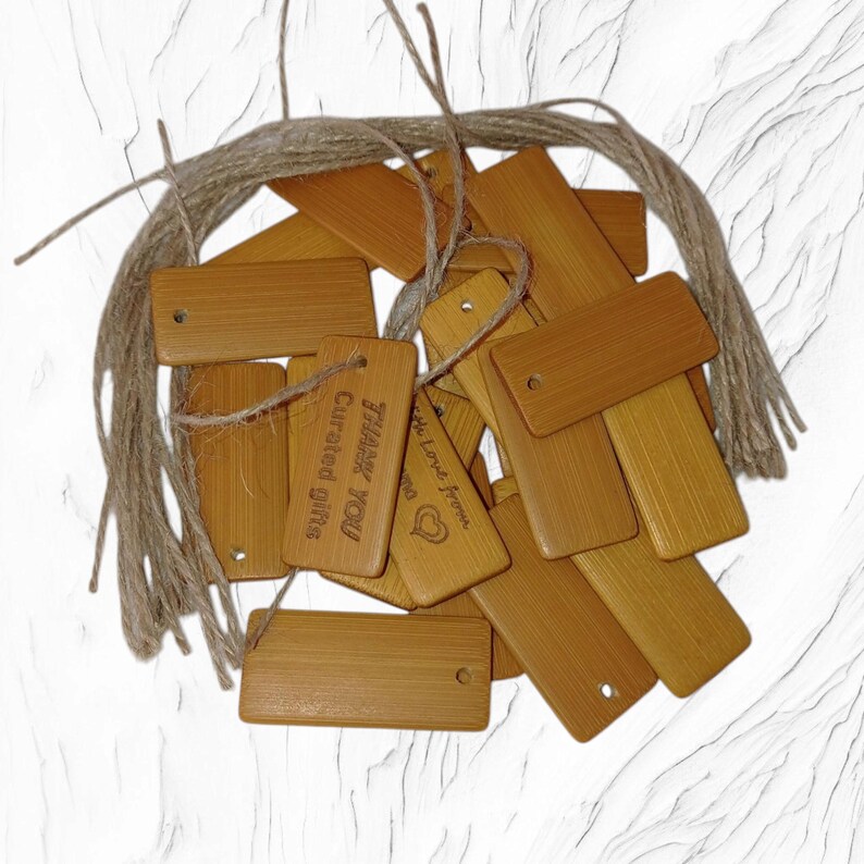10 20 30 40 Custom Wooden Gift Tags Bulk Order Personalized Gift Tags ...