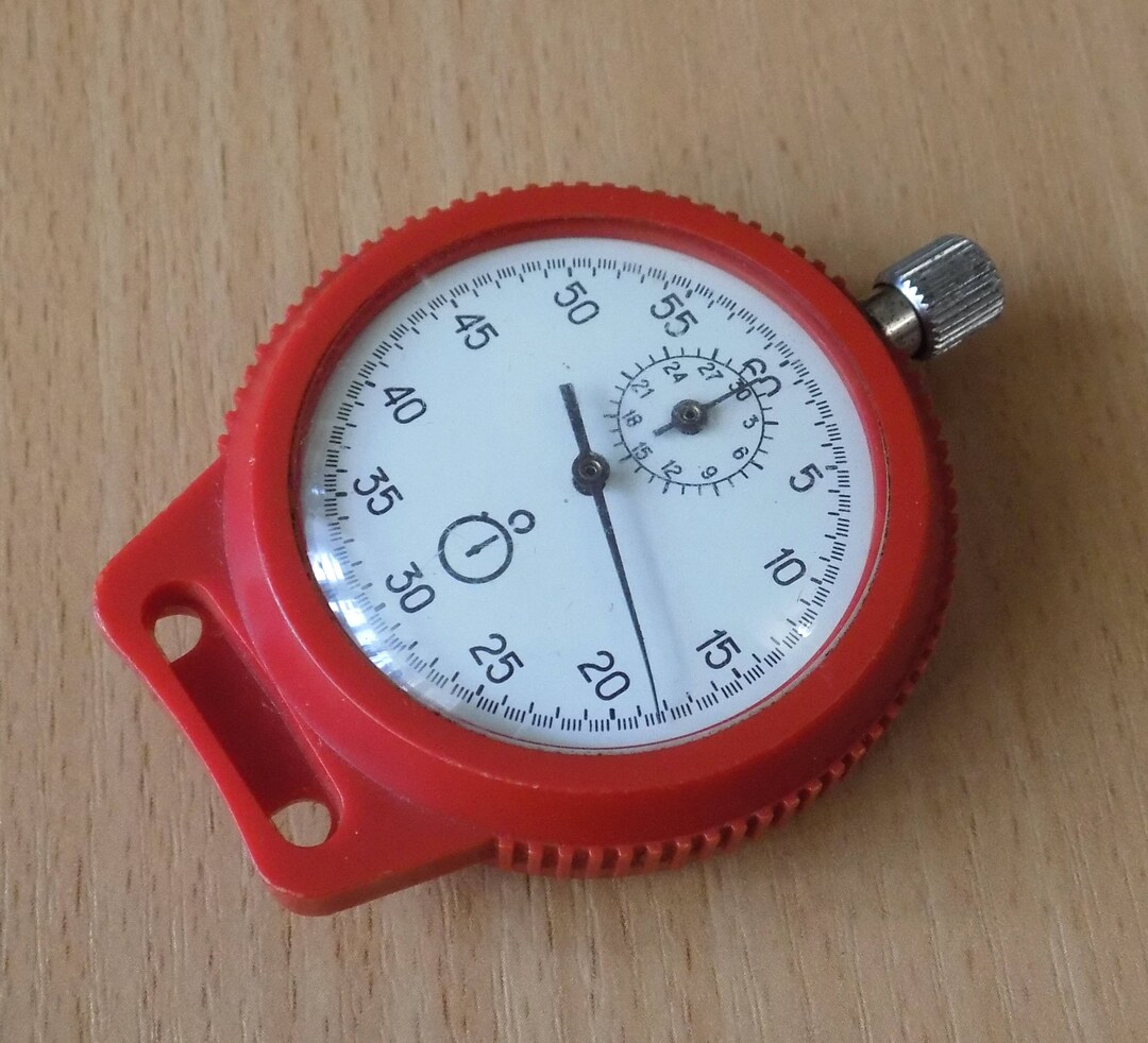 RARE Stopwatch AGAT Vintage Soviet USSR Russian Pocket - Etsy