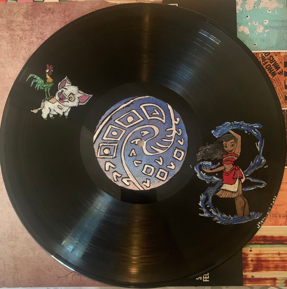 Upcycled Vinyl Records - Etsy