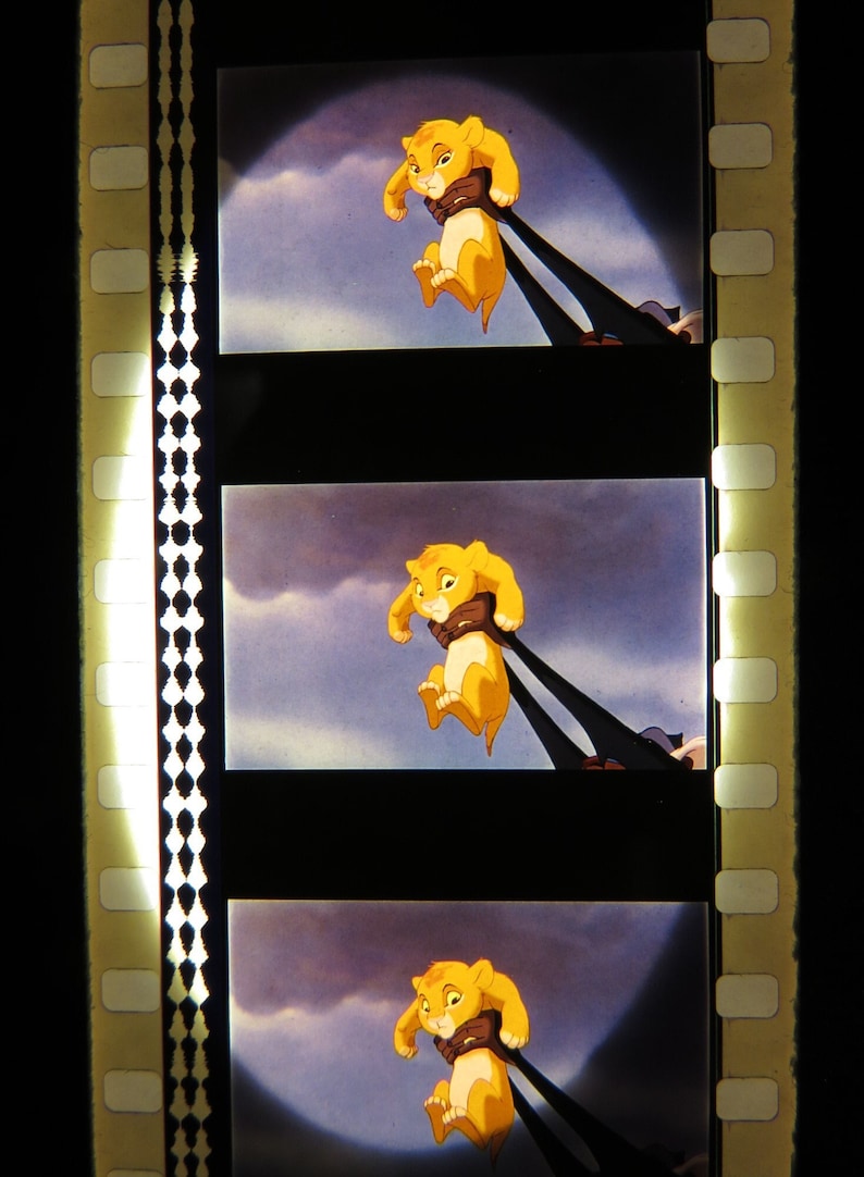 THE LION KING Simba Film Strip - Etsy
