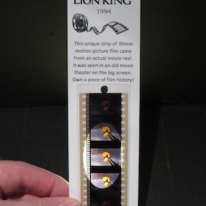 THE LION KING - Simba - Film Strip - Etsy