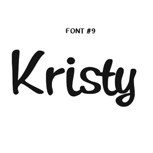 Cursive Custom Decal Window Decal Personalized Car Decal Personalized ...