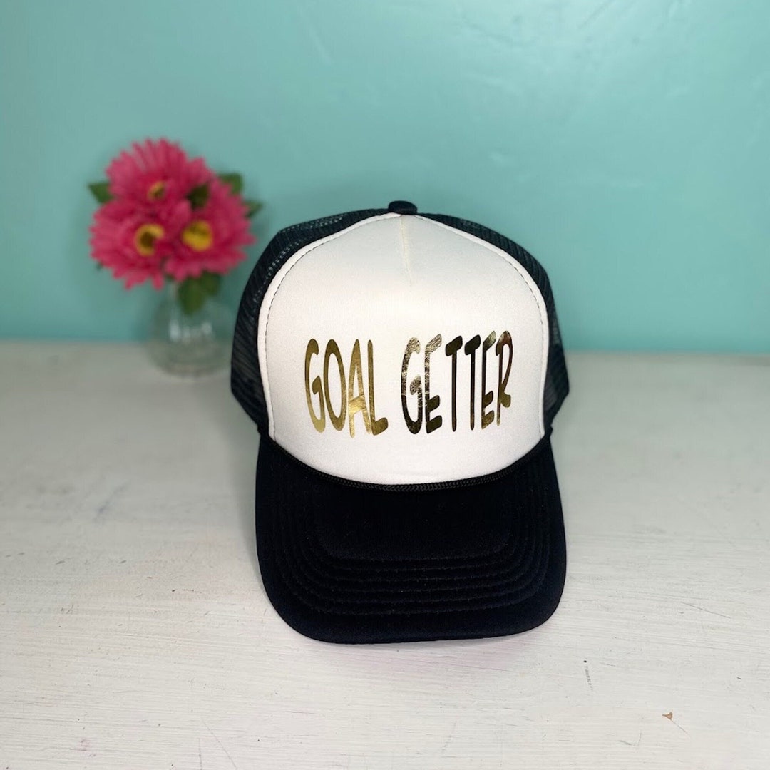Goal Getter Hat Graduation Gift Trucker Hat for Women Cute Summer Hat ...