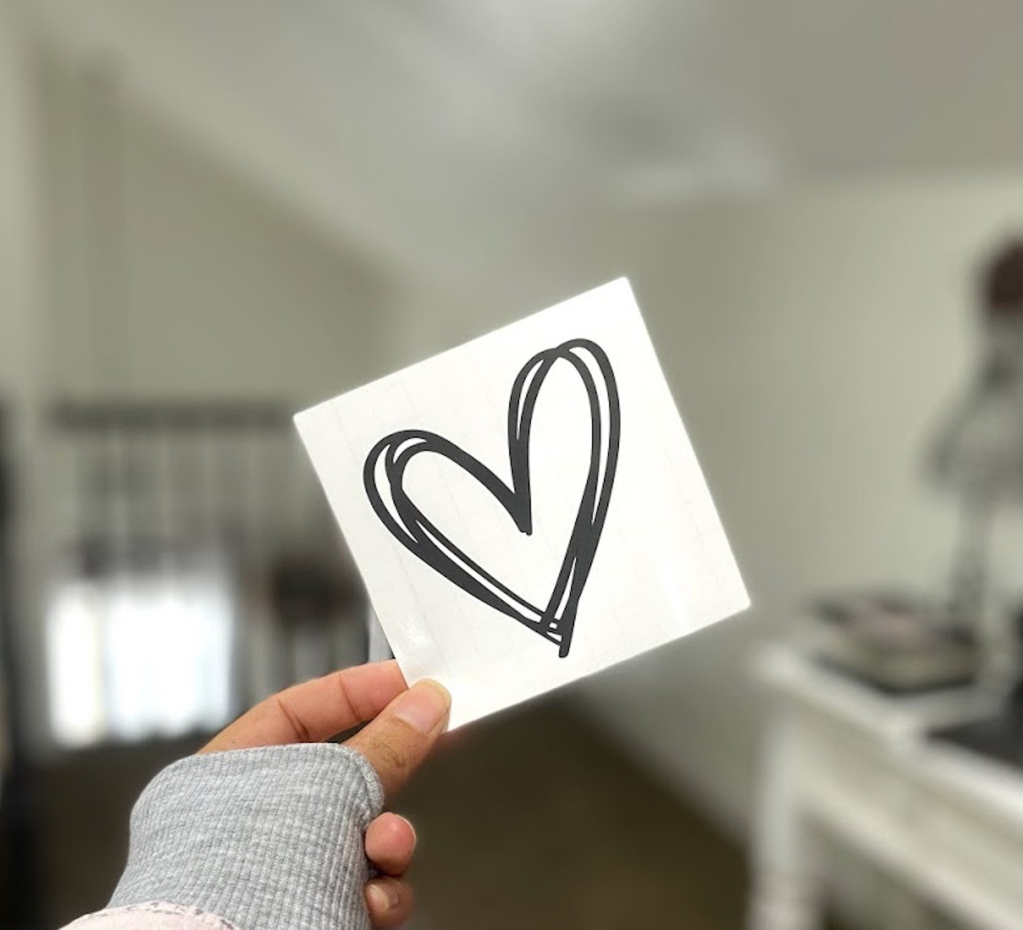 Heart Decal Car Decal Heart Stickers Cute Car Decals Vinyl | Etsy