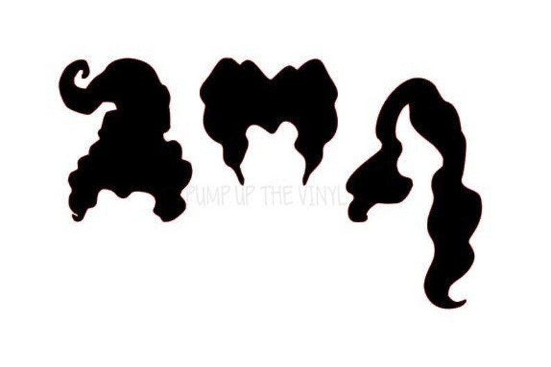 Sanderson Sisters Decal Hocus Pocus Vinyl Decal Halloween - Etsy