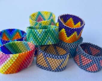 Peyote Rings | Etsy