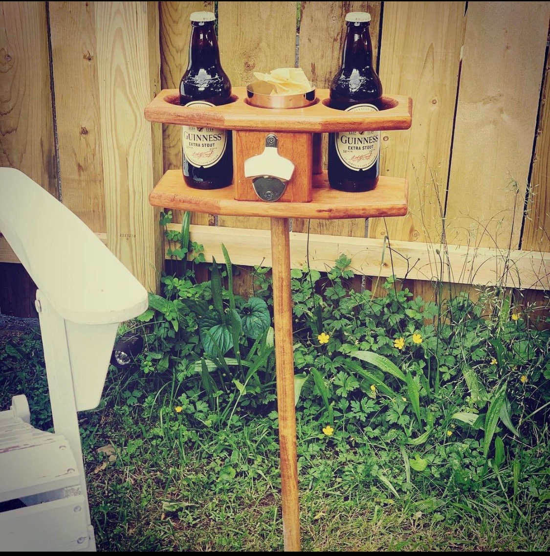 Portable Outdoor Beer Table - Etsy