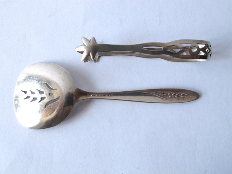 Community Silver Plate Spoon Wheat Pattern - Etsy