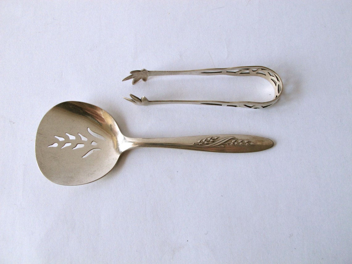 Community Silver Plate Spoon Wheat Pattern - Etsy