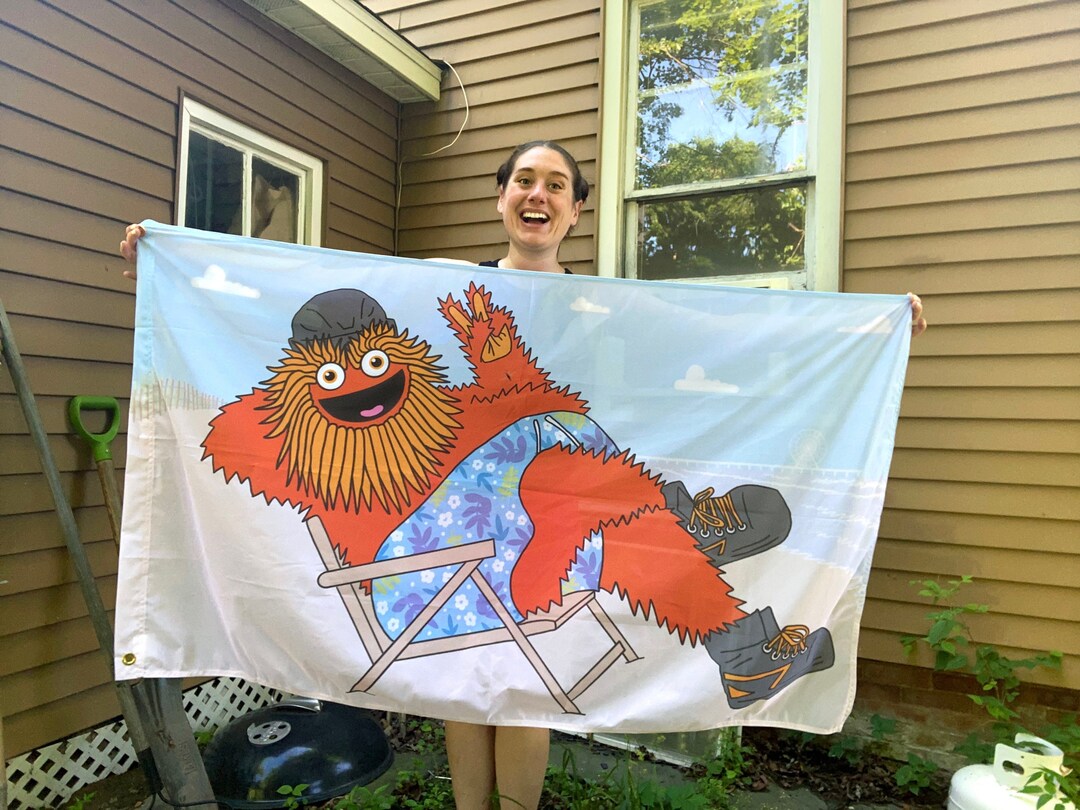 Gritty Down the Shore Flag 3' X 5' Standard Size W/ Header and 2 ...