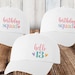 Personalized Birthday Baseball Cap: Custom Birthday Squad Hats - Etsy