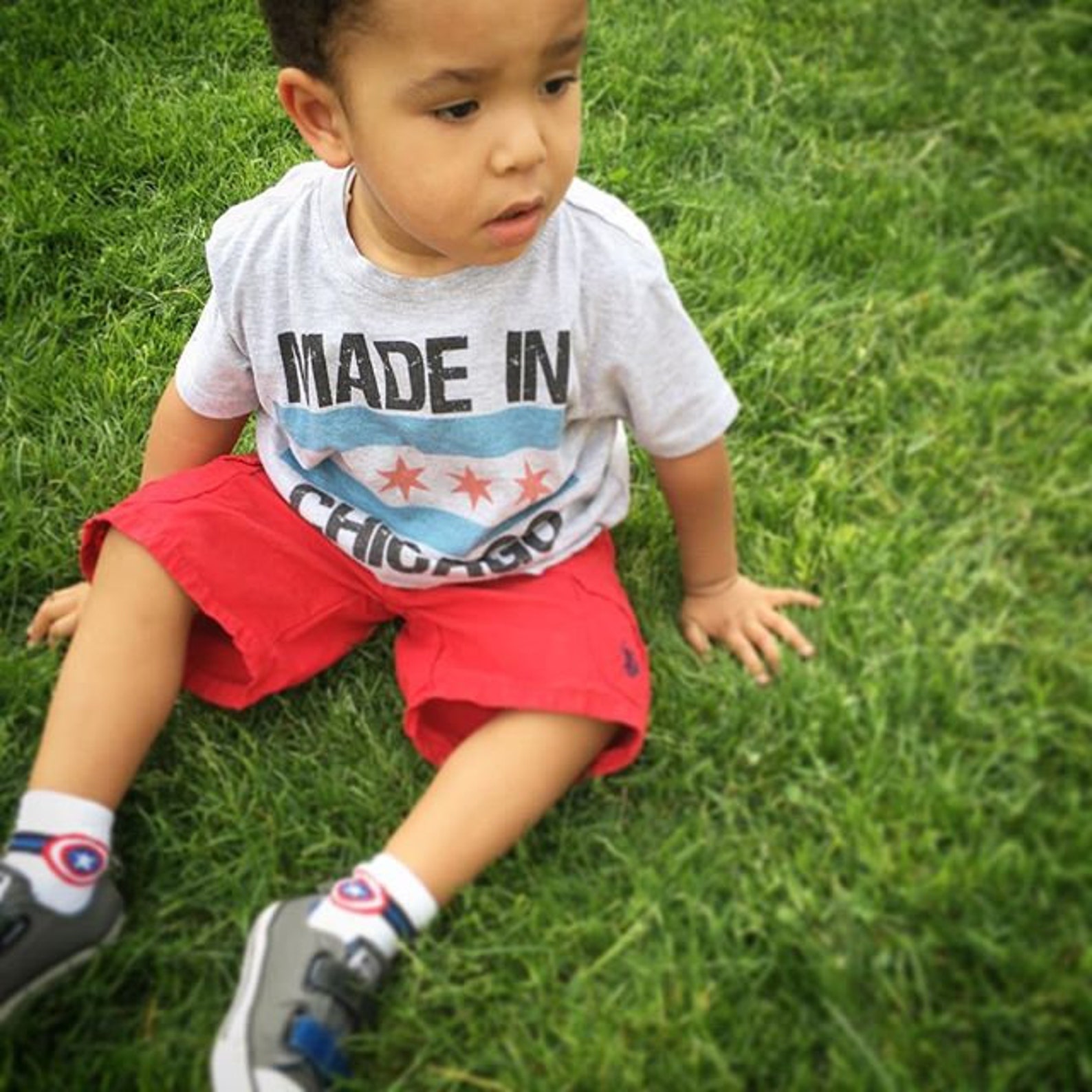 Chicago Flag Bodysuit Chicago Baby Shirt Made In Chicago | Etsy