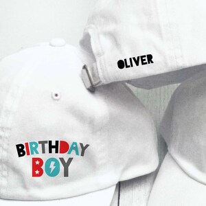 Custom Birthday Boy Baseball Hat: Personalized Party Favor - Etsy