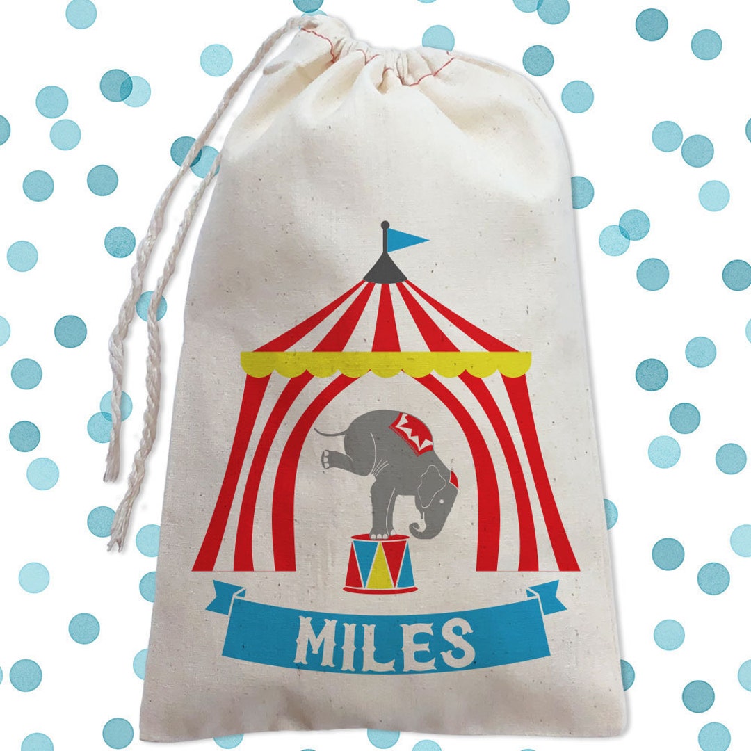 Circus Birthday Favors. Circus Birthday Party Favor Bags Big - Etsy