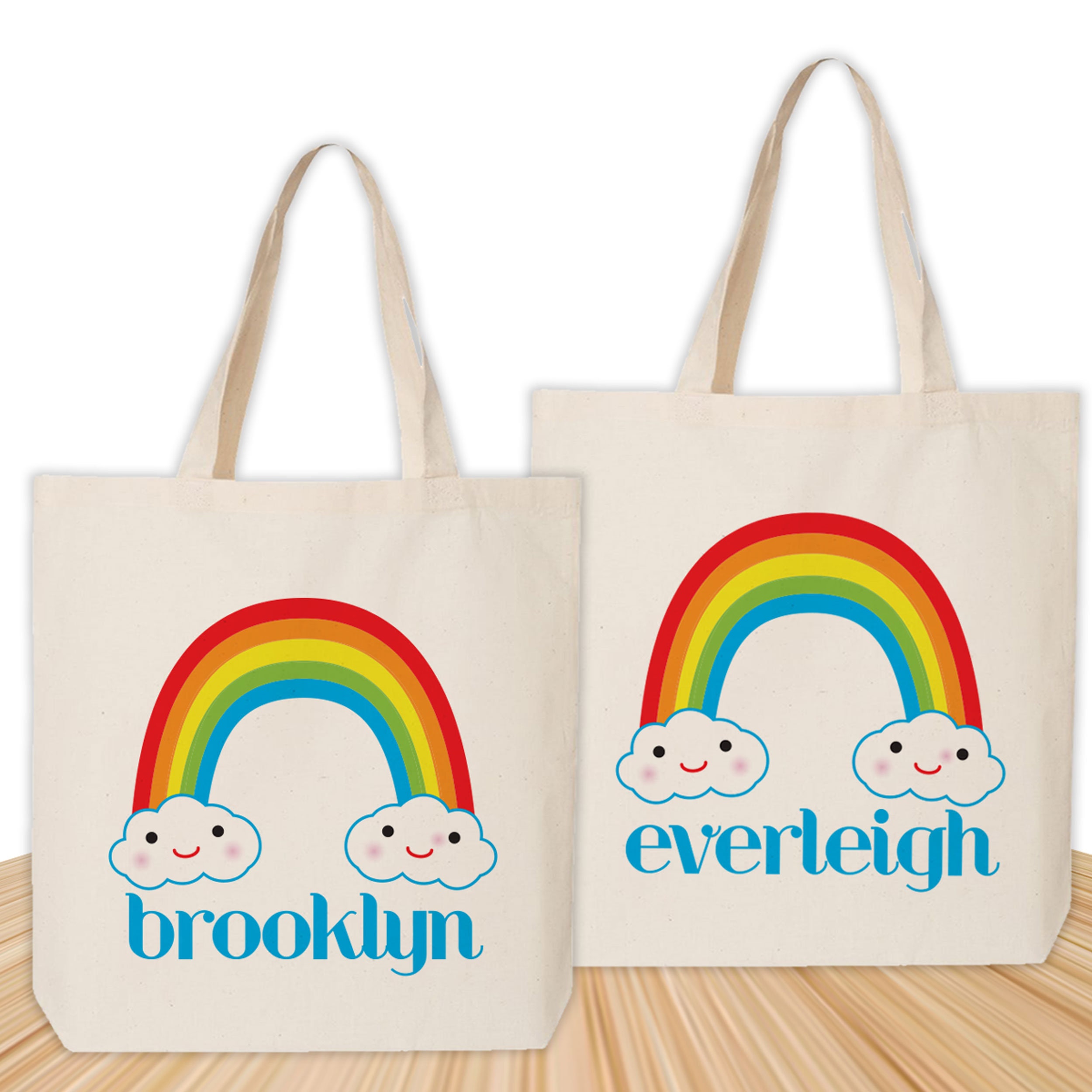 Custom Toddler Girls Backpack Drawstring Canvas Bag | Etsy