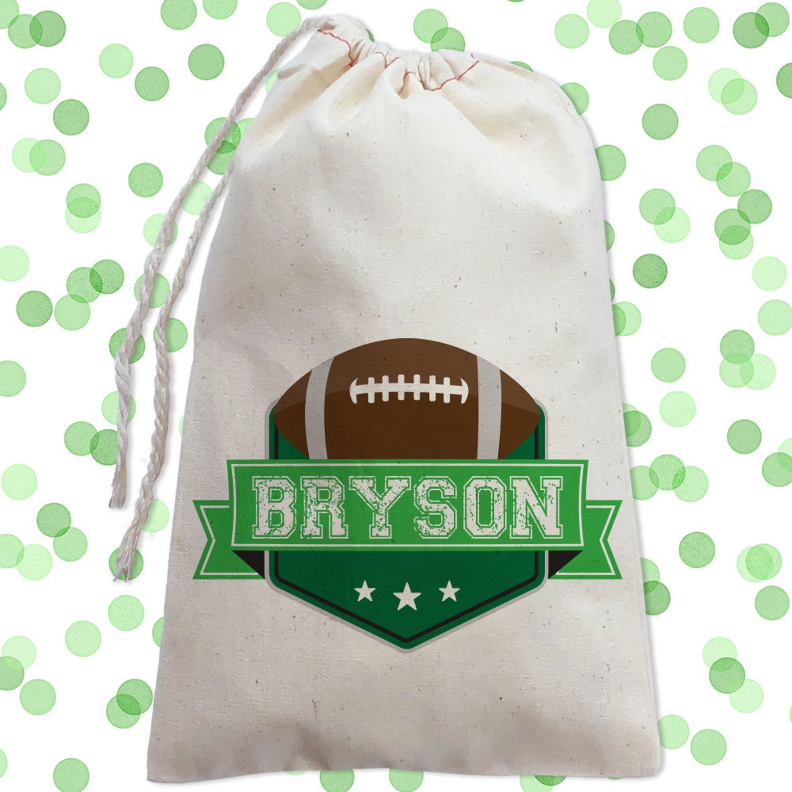 Football Party Favor Gift Bags | Etsy