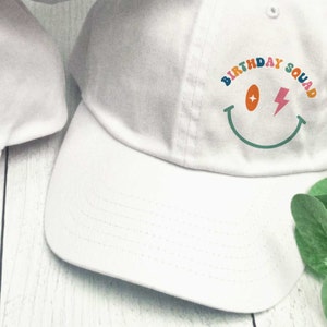 Retro Birthday Girl Hat - Custom Birthday Hat for Girls - Personalized ...