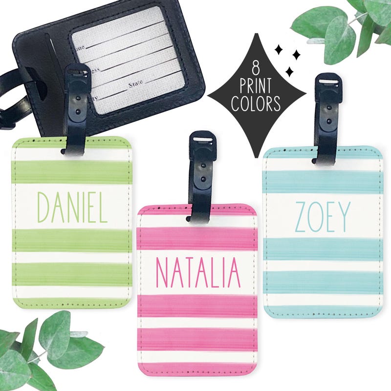 Kids Luggage Tags - Etsy