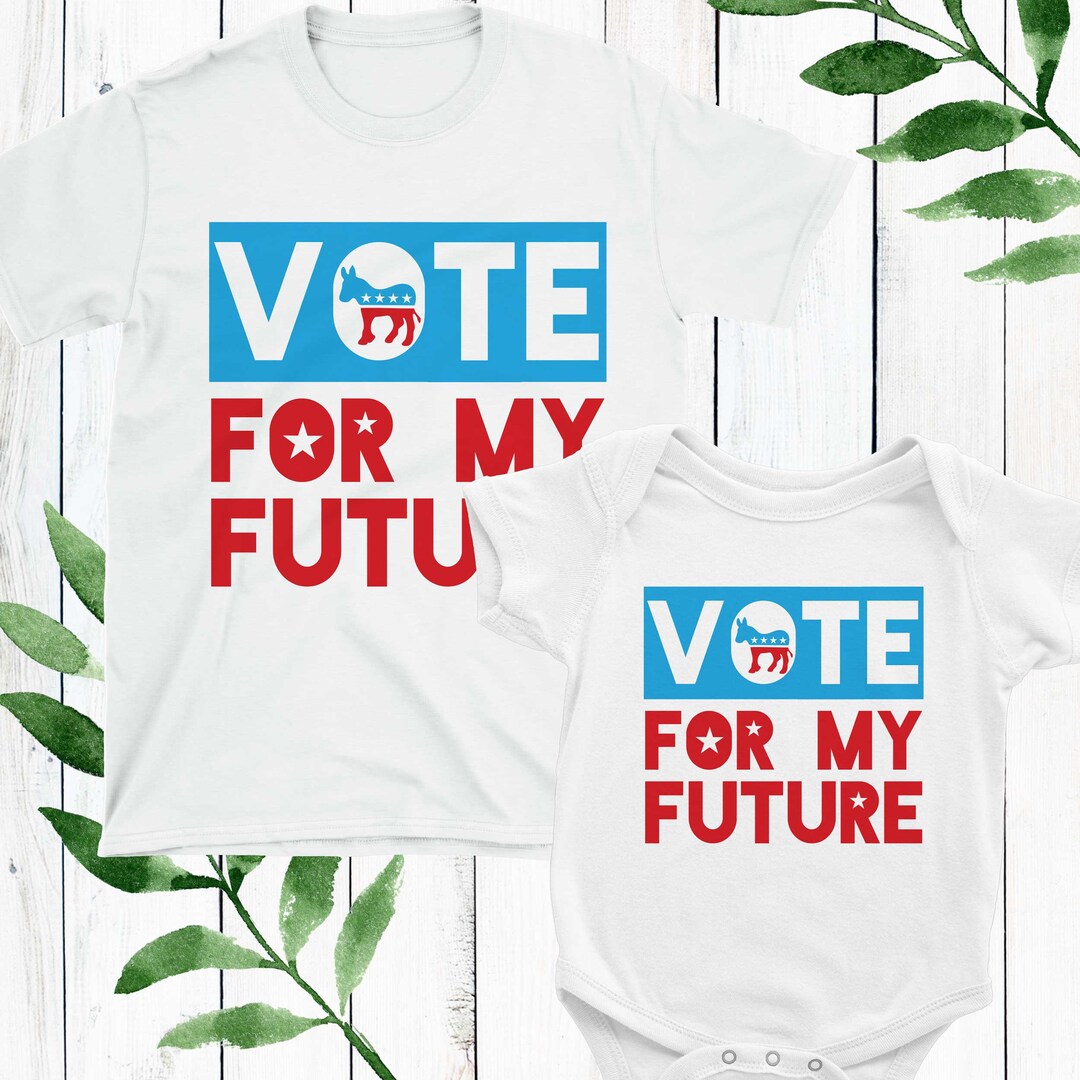 Vote Democrat Baby Bodysuit or Kids Shirt - Election 2024 - Etsy