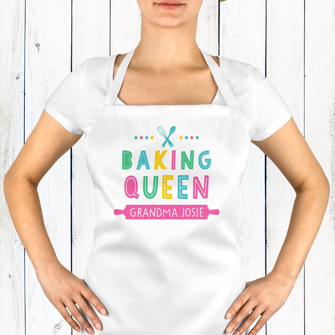 Teenage Girl Gift - Baking Apron Personalized - Young Girls Baking ...