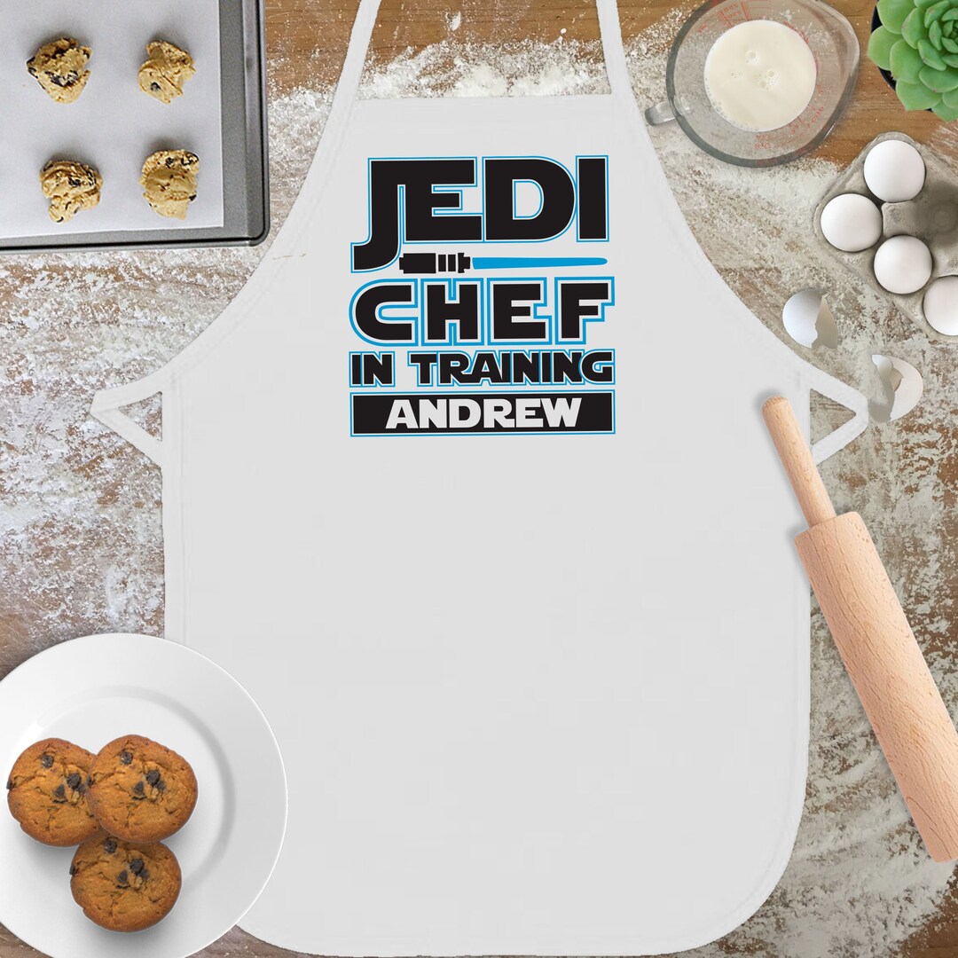 Star Wars Aprons for Kids - Toddler Boys Aprons - Personalized Jedi ...