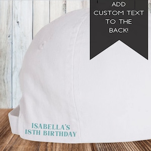 Personalized Birthday Baseball Cap: Custom Birthday Squad Hats - Etsy
