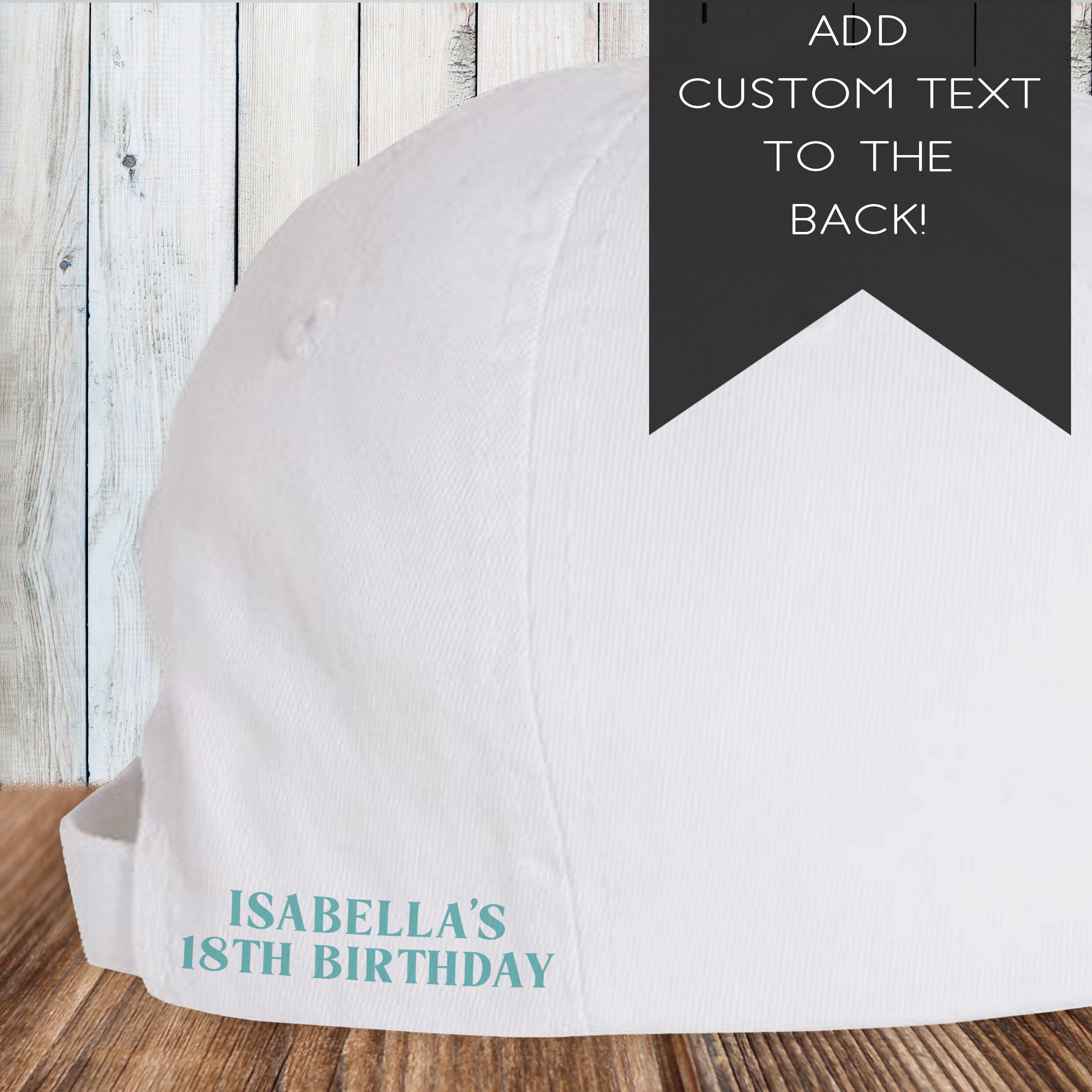 Personalized Birthday Baseball Cap: Custom Birthday Squad Hats - Etsy