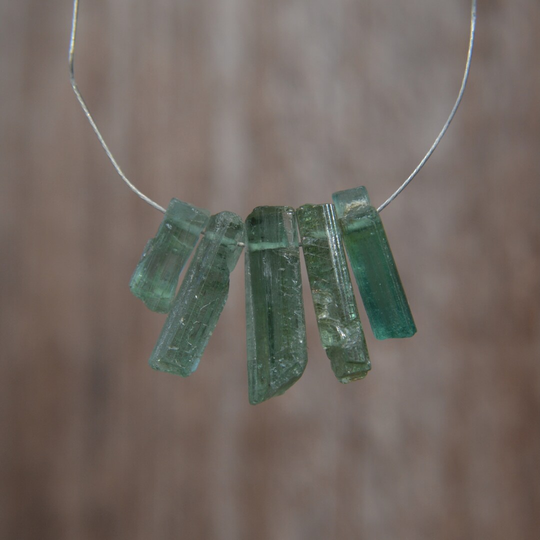 Large Raw Indicolite Tourmaline Sticks - Etsy