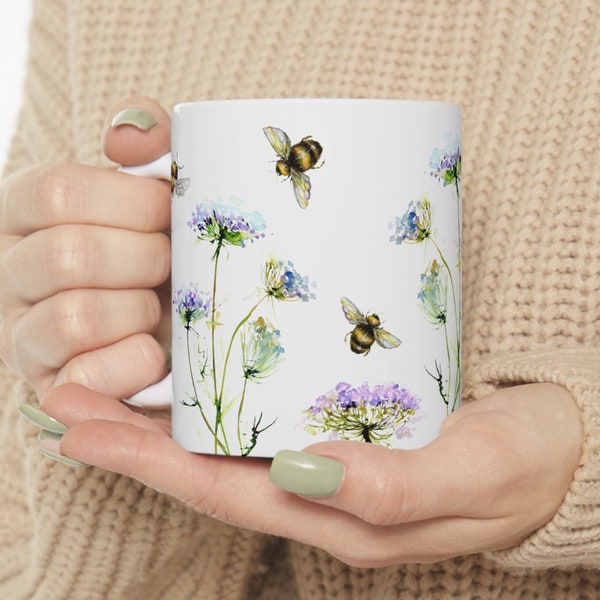 Bee Mug - Etsy
