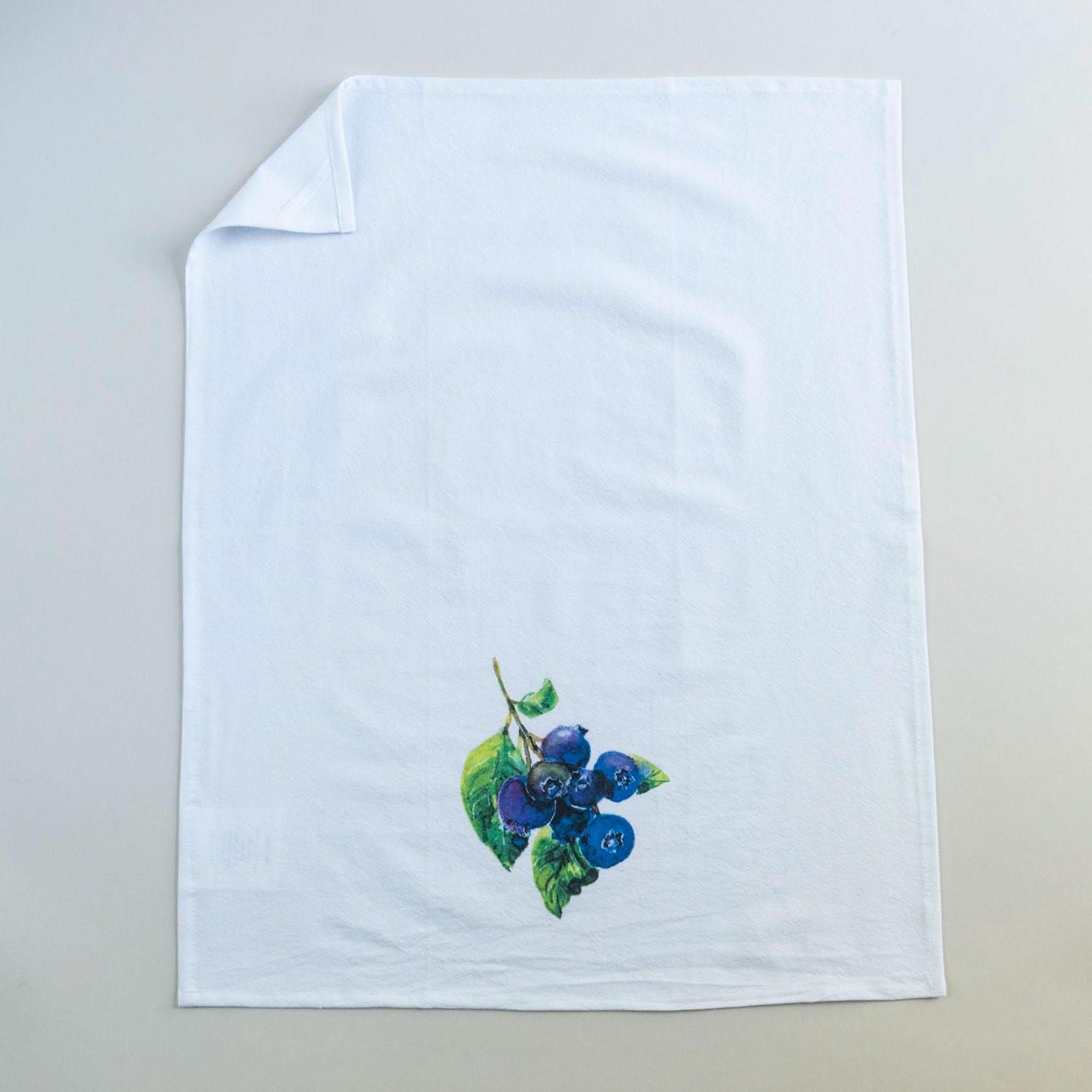 Blueberry Towel Berry Kitchen Decor Blueberry Gift Blueberry Dish Towel ...