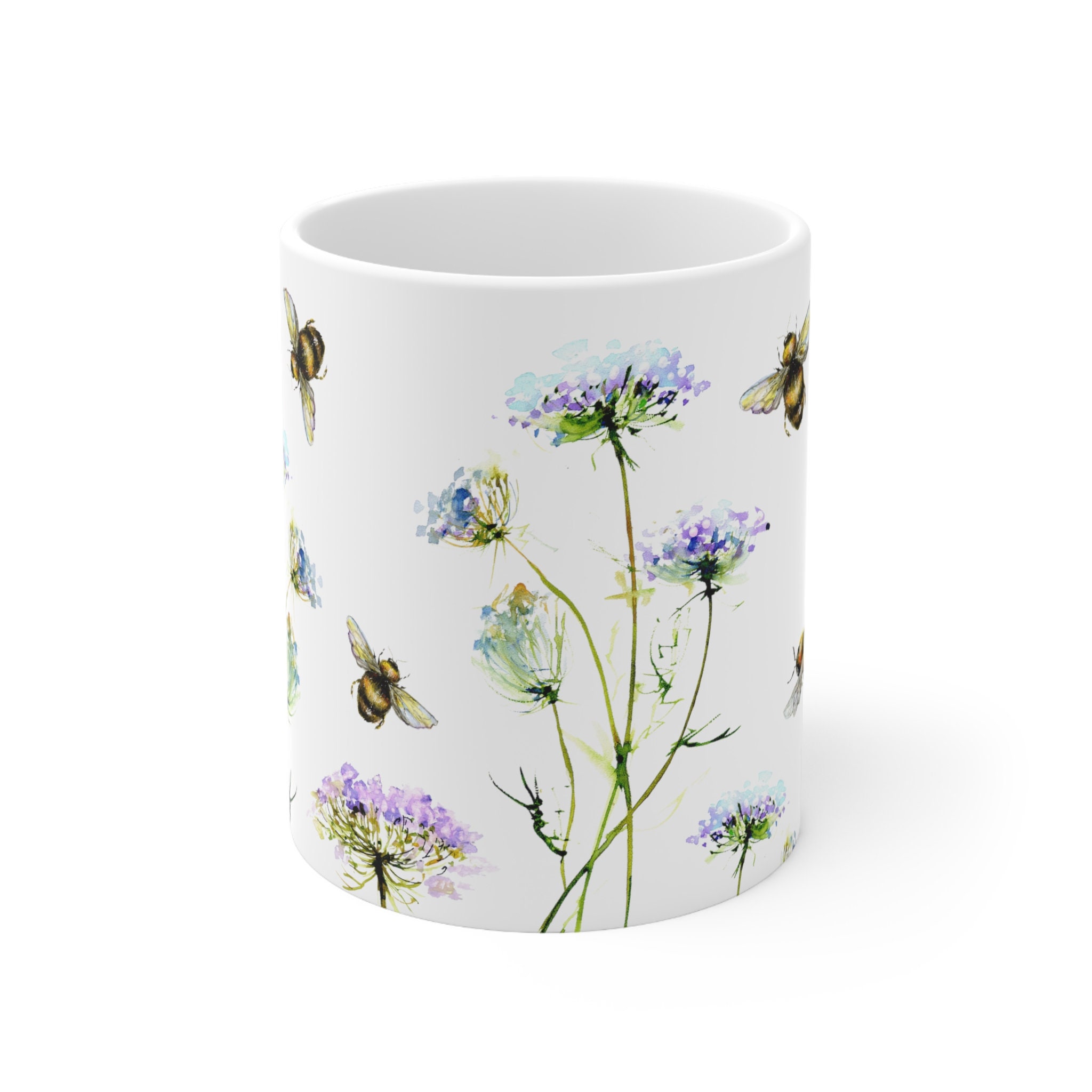 Bee Mug Ceramic Bee Ceramic Mug Bee Coffee Mug for Her Bumble Bee Mug ...