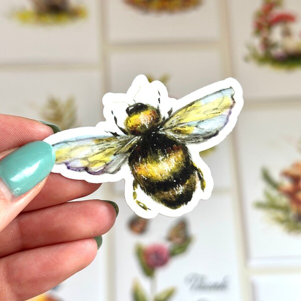 Pollinator Sticker - Etsy