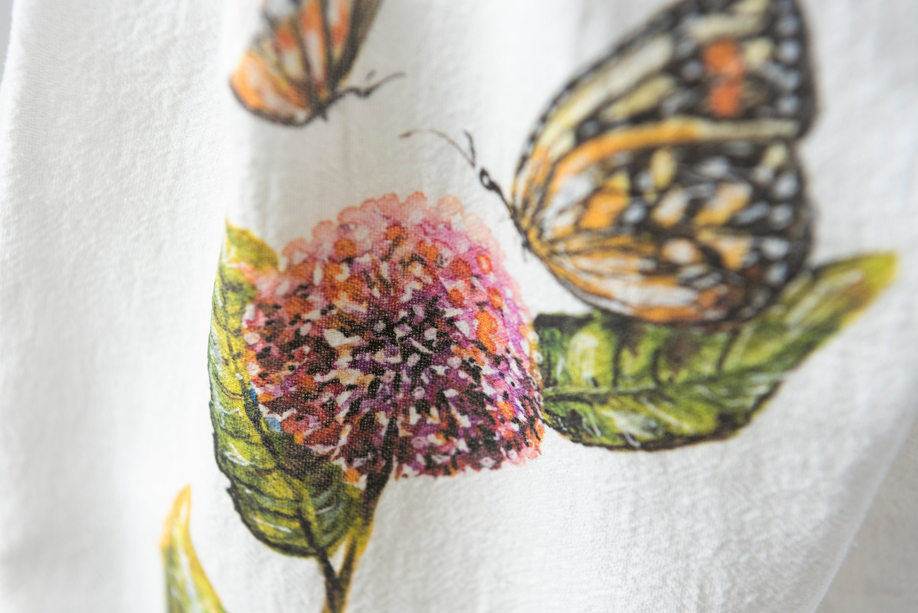 Monarch Butterfly Gift for Her Butterfly Tea Towel Gardener Gift for ...