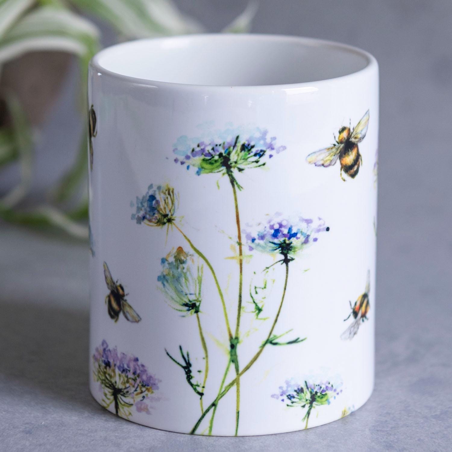 Bee Mug Ceramic Bee Ceramic Mug Bee Coffee Mug for Her Bumble Bee Mug ...