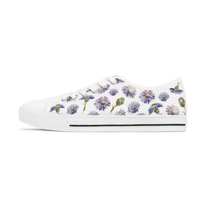 Floral Sneaker With Flower Pattern Shoe September Birth Flower Gift ...