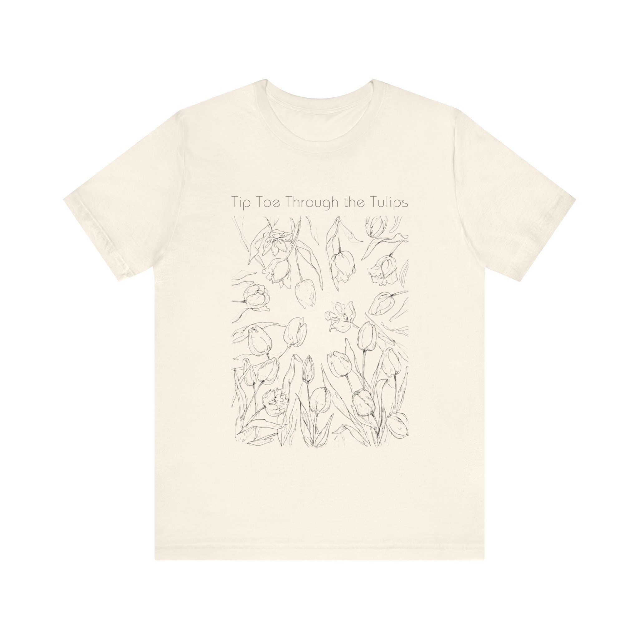 Tip Toe Through the Tulips Tshirt Tip Toeing Tulip Shirt Tulip Garden ...