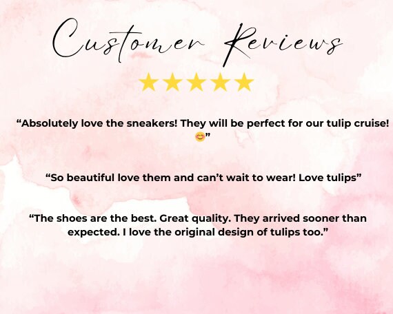 Flower Sneaker Flower Shoe Gift Floral Shoe Womens Sneaker Flower ...