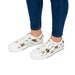 Womens Bee Shoe Floral Sneaker Pollinator Shoe Wildflower Bumble Bee ...